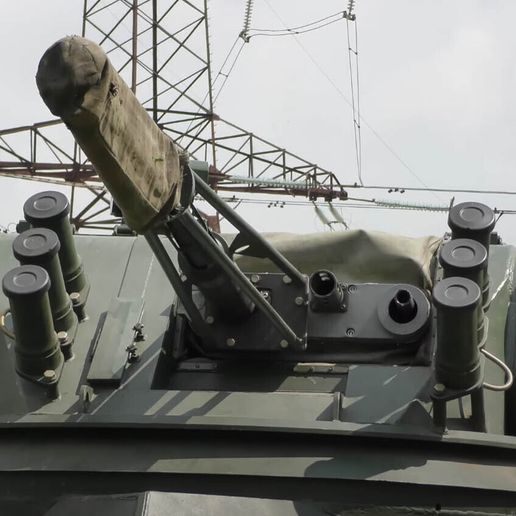 🇺🇦 1/35 scale Ukrainian BM-3M Shturm-M Battle module for BTR-3E, MT-LB ...