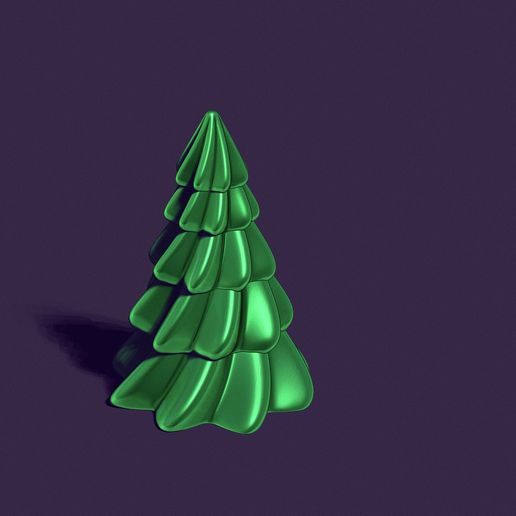 STL file Christmas tree - candle for casting 🎄 (OBJ)・Template to ...