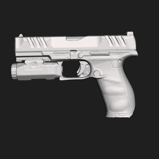 🩻 Walther PDP 4.5 Inforce APL Real Size 3D Scan Gun Mold・ STL File for ...