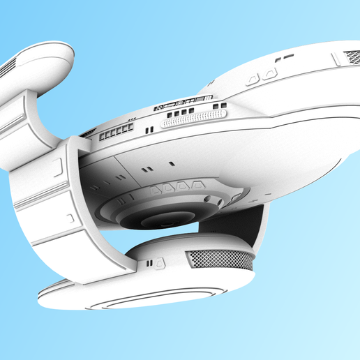3D file Grissom Class STO / Jim Martin Voyager Concept 🖖 ・Model to ...