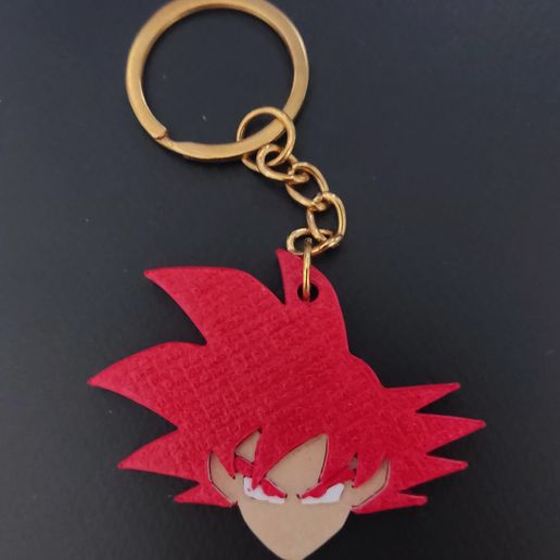 STL file Goku Keychain 🗝️ (3MF and GCODE)・3D printable model to ...