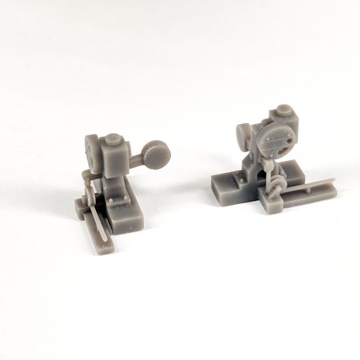 🛤️ Model Railway GWR Tall and Short Post Ground Disc・ STL File for 3D ...