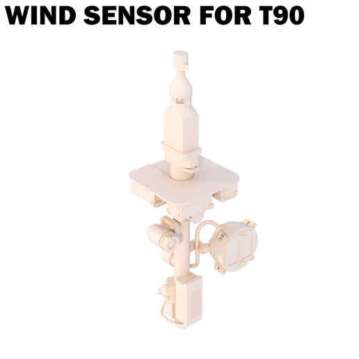 🪖 tank wind sensor・ STL File for 3D printing・Cults