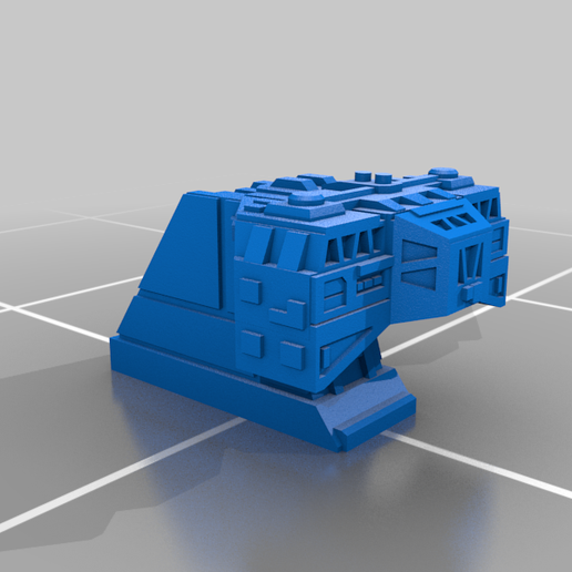 SW:Armada Republic Light Cruiser・Free STL File for ・Cults