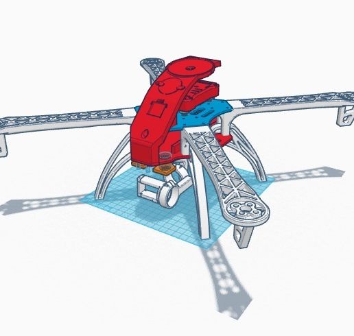 Free 3D file DJI F450 improvements 🚁 ・3D printer model to download・Cults