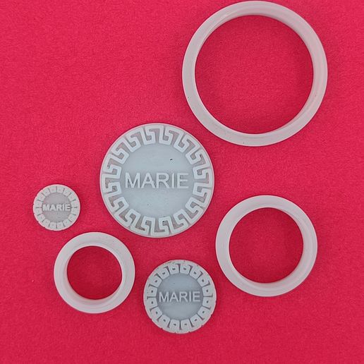 💎 biscuit marie clay cutter・ STL File for 3D printing・Cults