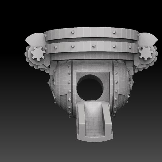 Ball Turret・ 3D File for ・Cults