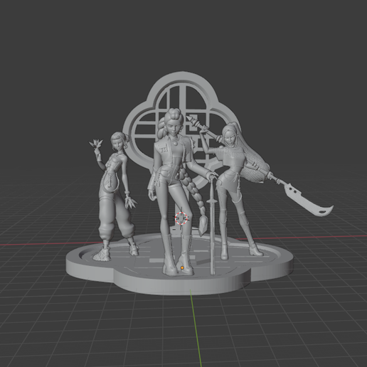 👾 Huntrix・Fichier STL pour Impression 3D・Cults