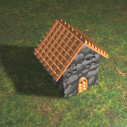 Free STL file Small House 🤏 ・3D printing model to download・Cults