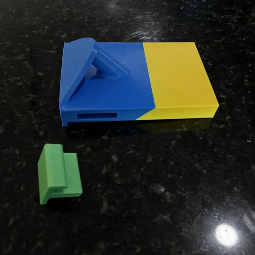 STL file Table Saw Push Block with Corner insert 🪚 ・3D printer design ...