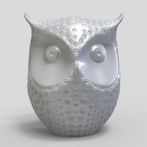STL file Owl Money Bank 🦉 ・3D printable model to download・Cults