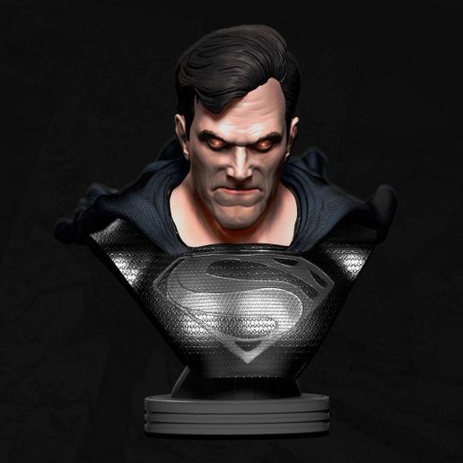 Archivo STL Busto Superman 🦸‍♂️ ・Modelo de impresión 3D para descargar ...