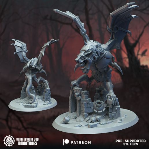 🧛 Hellbat・ 3D File for 3D printing・Cults