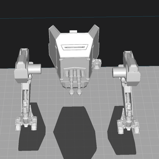 👾 Helldivers 2 - Automaton Scout Strider (bipod)・ STL File for 3D ...