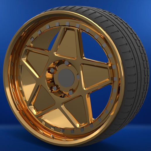 STL file Wheel Hre 505 STANCED 🛞 ・Model to download and 3D print・Cults