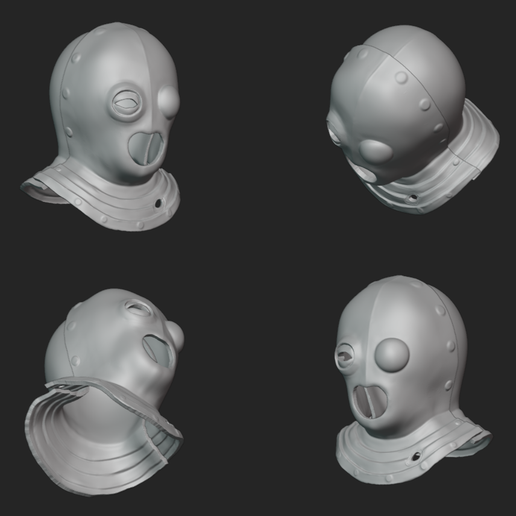 📁 PRISONER IRON MASK 3D STL FILE | PRISONER IRON MASK DIGITAL FILE・ STL ...