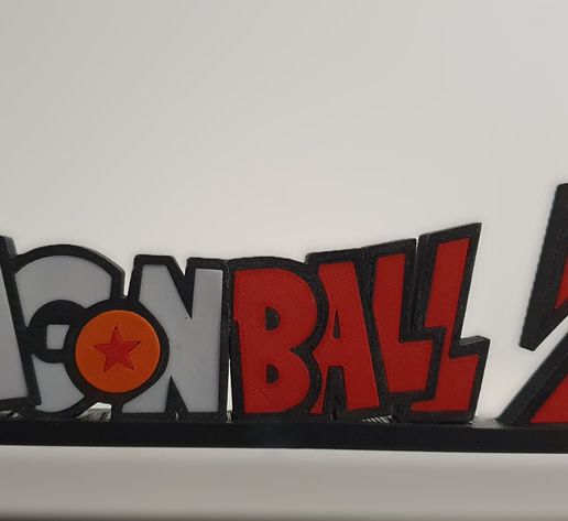 Free STL file Dragon Ball Z text 🐉 ・Design to download and 3D print・Cults