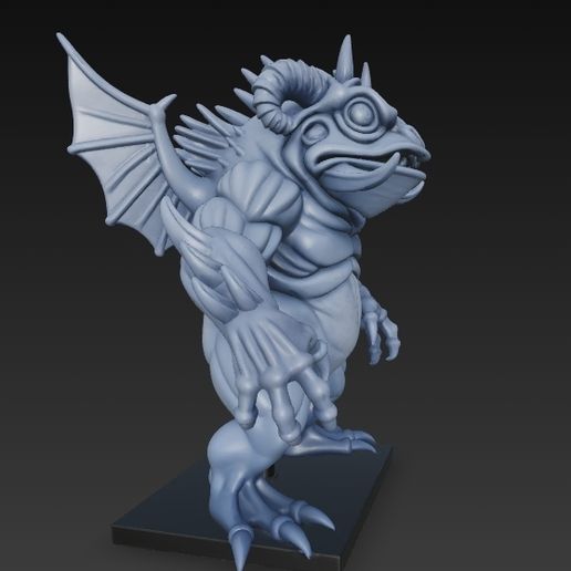 👹 Swamp Monster - Powerful and Savage Fantasy Creature 3D Print Model ...