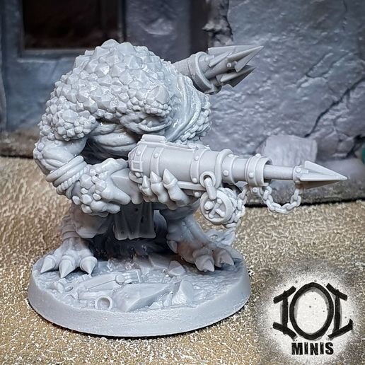 🦎 Crusty lizard mutant 1・ 3D File for 3D printing・Cults