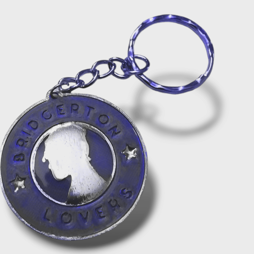💍 bridgerton earring , keychain , deco wall・ STL File for 3D printing・Cults