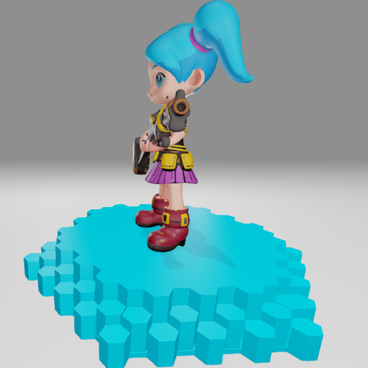 OBJ file Jinx Fan Made 🗿 (3MF)・3D printable model to download・Cults