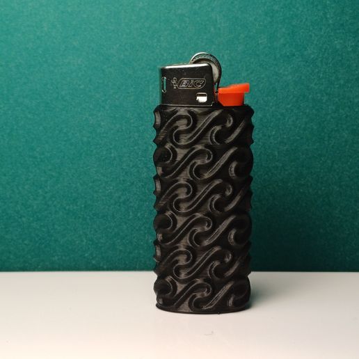 🌊 Lighter case for BIC mini・Free STL File for 3D printing・Cults