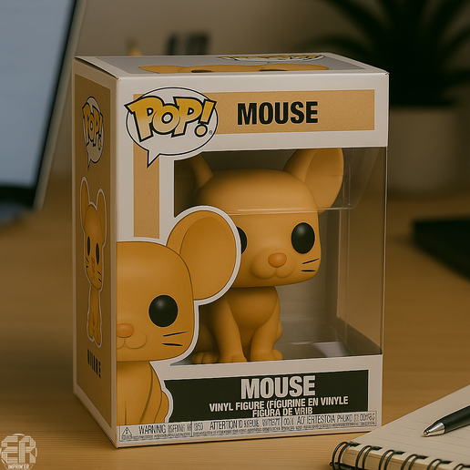 Mouse - Animals Pop Collection 🧊 ・ 3D File for 3D printing・Cults