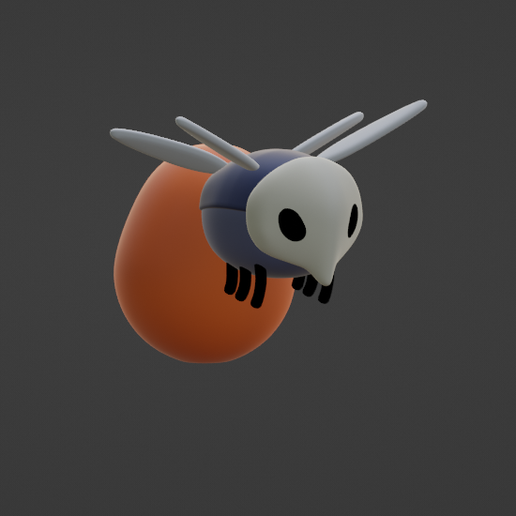 🏹 Hollow Knight - Aspid Hunter・Free STL File for 3D printing・Cults