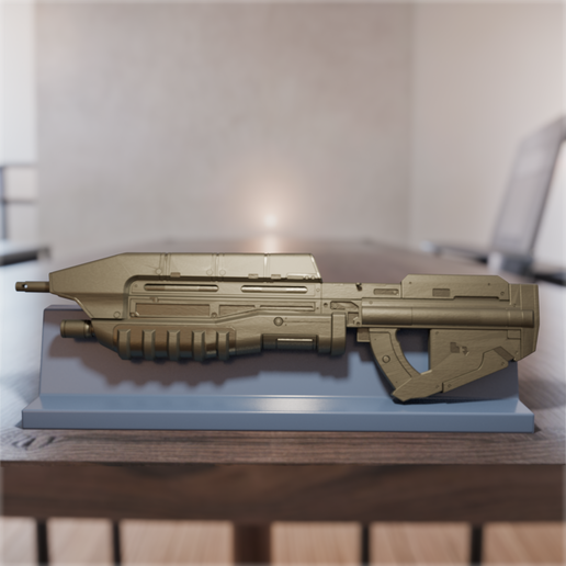 Archivo STL Halo Assault Rifle - Cosplay Prop Replica 😇 ・Design para ...