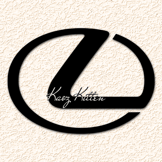 🚗 Lexus Auto Logo Car Symbol Wall Art Home Decor・ STL File for 3D ...