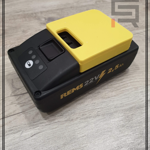 STL file REMS Battery Cover 🔋 (OBJ)・3D printer design to download・Cults