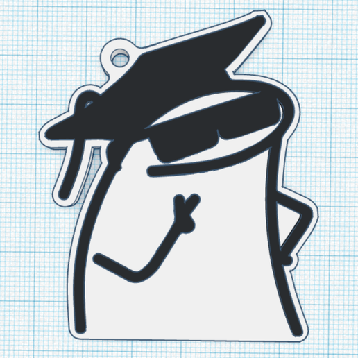 💍 Flork Graduate 2・ STL File for ・Cults