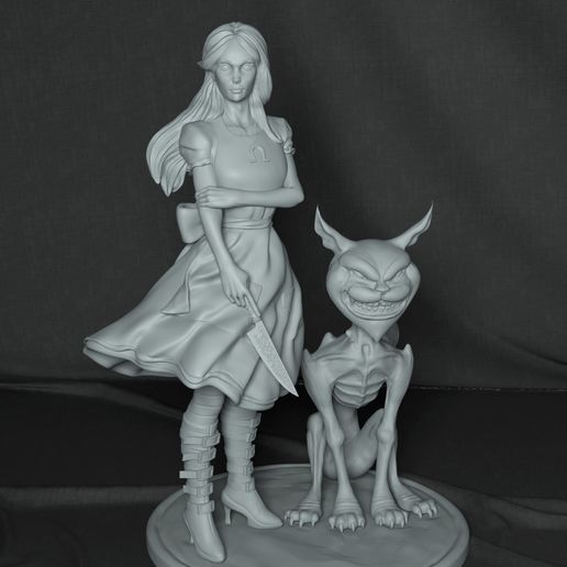 👧 Alice Madness・ STL File for ・Cults