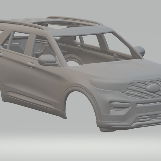 🚙 ford explorer 2020・ STL File for ・Cults