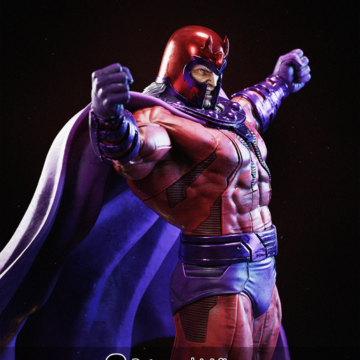 👾 Magneto - X-Men・ 3D File for 3D printing・Cults