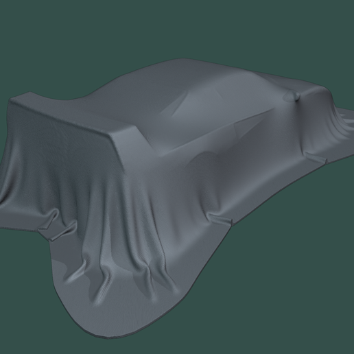 🚗 Ferrari F40 Car Cover – 3D Printable Model for Dioramas & Scale ...