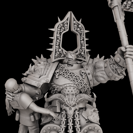 😡 Kharn the Traitor・ STL File for 3D printing・Cults