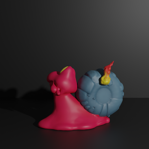 Archivo STL Modelo impreso en 3D de Slugma y Magcargo 🦙 ・Idea de ...