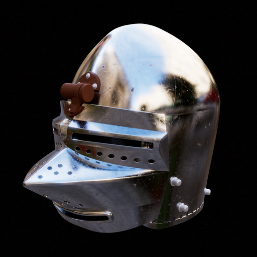🪖 PIGFACE BASCINET・ 3D File for 3D printing・Cults