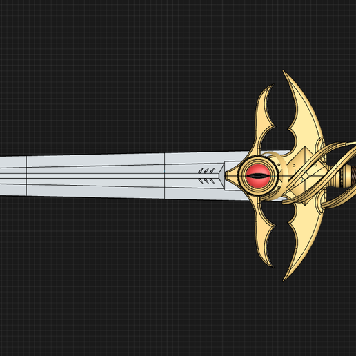 🗡️ DFS003 THE BLADE ENCARMIN・ 3D File for 3D printing・Cults