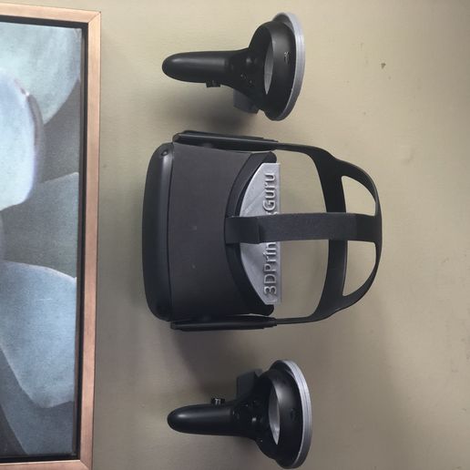 🎲 Oculus Quest Wall Mount・ STL File for ・Cults
