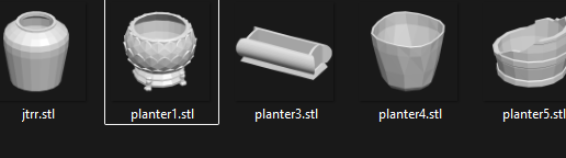 🪴 Pack 1 Planters・ STL File for 3D printing・Cults