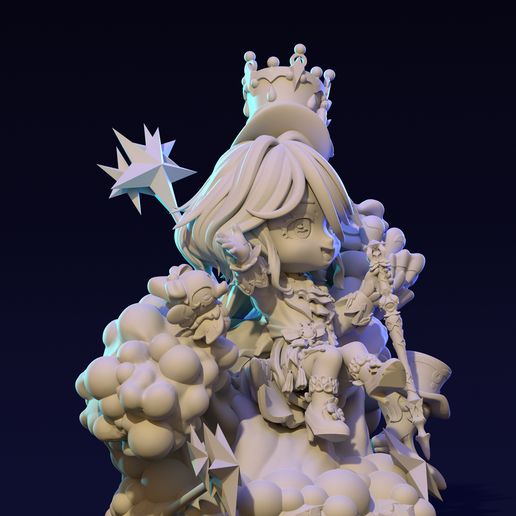 👾 Furina・ 3D File for 3D printing・Cults