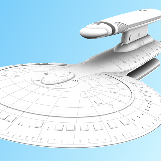 3D file Challenger Class 🖖 ・3D print object to download・Cults