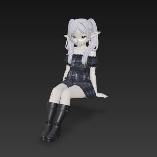 🧝 frieren・ STL File for 3D printing・Cults