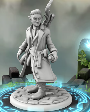 🕵️‍♂️ Halfling Detective・Free STL File for 3D printing・Cults