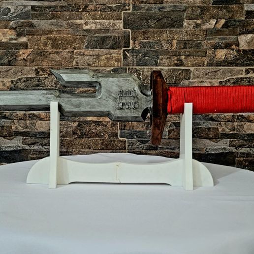 STL file Inverted Heavenly Halberd 🗡️ ・Model to download and 3D print・Cults