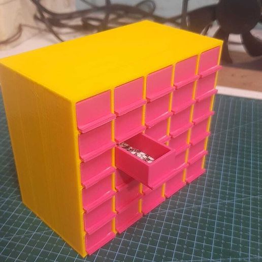 💭 SMD Material drawer・ STL File for 3D printing, CNC machining - Laser ...