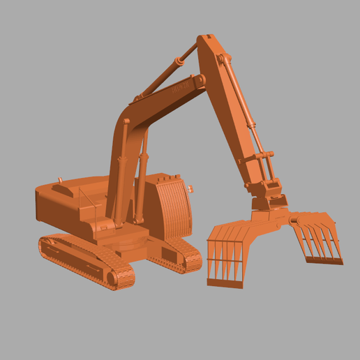 🏠 Hitachi Zaxis ZX 330・ STL File for 3D printing・Cults
