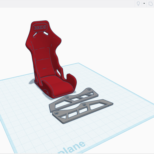 📞 Phone holder race seat・ STL File for 3D printing・Cults
